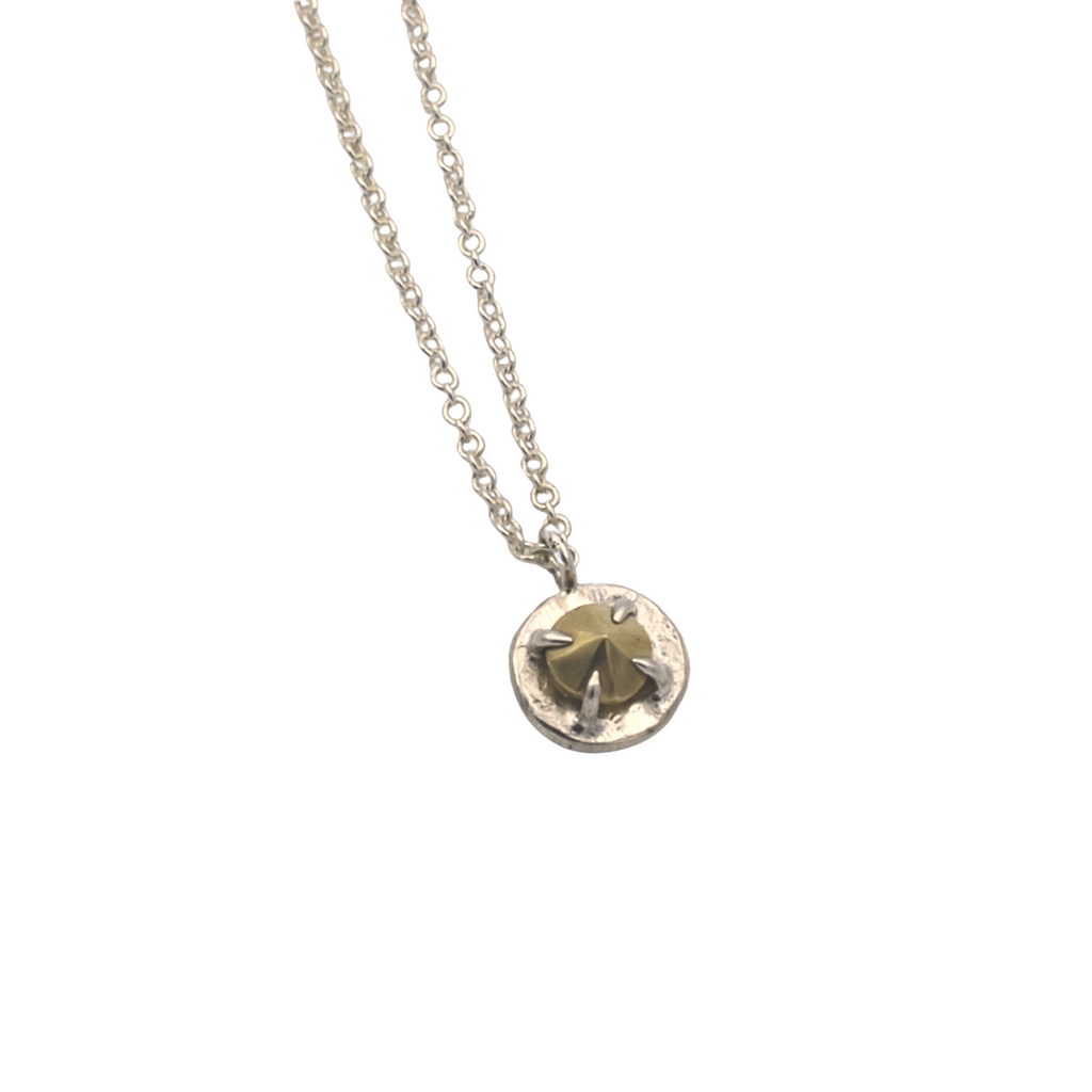 Mixed Metal Gem Necklace – Lindsey L. Allen